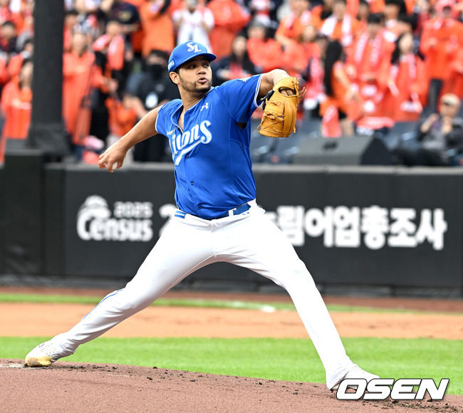 ‘한화 천적’ 흔들렸다…삼성 가라비토, 3⅓이닝 5실점 부진 [PO1] | 미주중앙일보