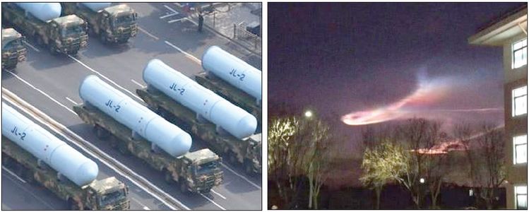 중국 시험 발사 SLBM, 미 전역 타격 가능 | The Korea Daily